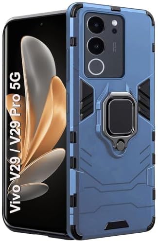 Amazon Basics Back Case Cover for Vivo V29 Pro 5G (TPU + PC_Translucent ...