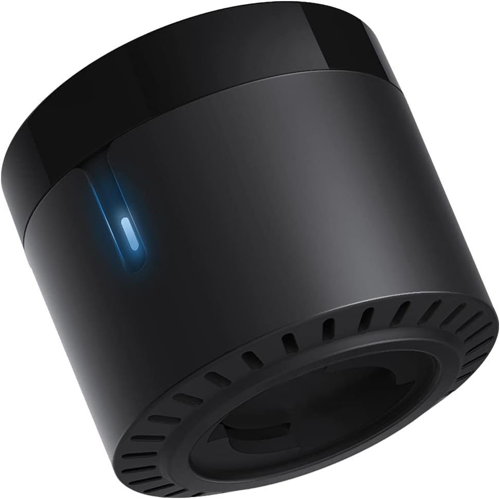 BroadLink RM4 Mini, Universal IR Remote Control, Code Learning, TV, AC ...