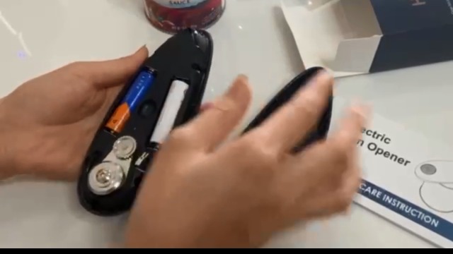 Watch Can opener easily opens battery compartment. on Amazon Live