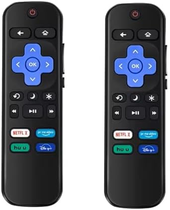 Universal Replacement Remote Compatible with Roku TV, for TCL/Hisense ...