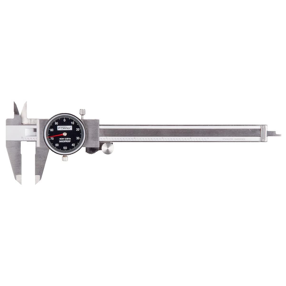 Snapklik.com : Fowler 52-008-005-0 Black Face Dial Caliper