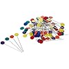 Amazon.com: Wright Products Wrights 881428 Flower Head Multicolor Pins ...