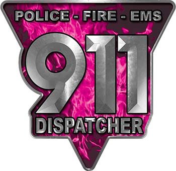 Amazon.com: Weston Ink Reflective 911 Emergency Dispatcher Police Fire ...
