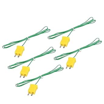 MECCANIXITY 5pcs K Type Thermocouple Mini Connector Temperature Sensor ...