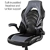 Amazon.com: Emerge Vortex Bonded Leather Ergonomic Gaming Chair with ...