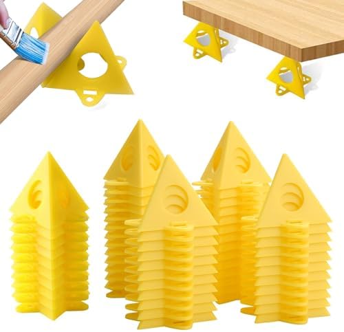 Lqucwepp 60PCS Painting Pyramids, Paint Support Stands,Mini Cone Paint ...