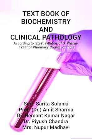 Buy TEXT BOOK OF BIOCHEMISTRY AND CLINICAL PATHOLOGY Book Online at Low ...