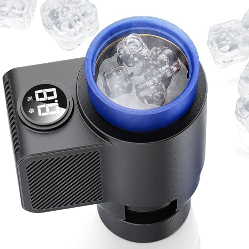 2-in-1 Smart Cooler Cups Holder, Portable Car Cooler Cup Mug Tumbler ...
