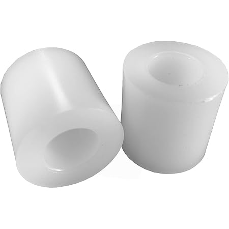 Amazon.com: Robosource Black Nylon Spacer 1/2inches Thick, 1/2inches OD ...