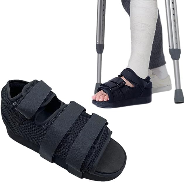 HUIHUA Post-op Shoe - Adjustable Walking Shoe for Broken Foot, Post ...