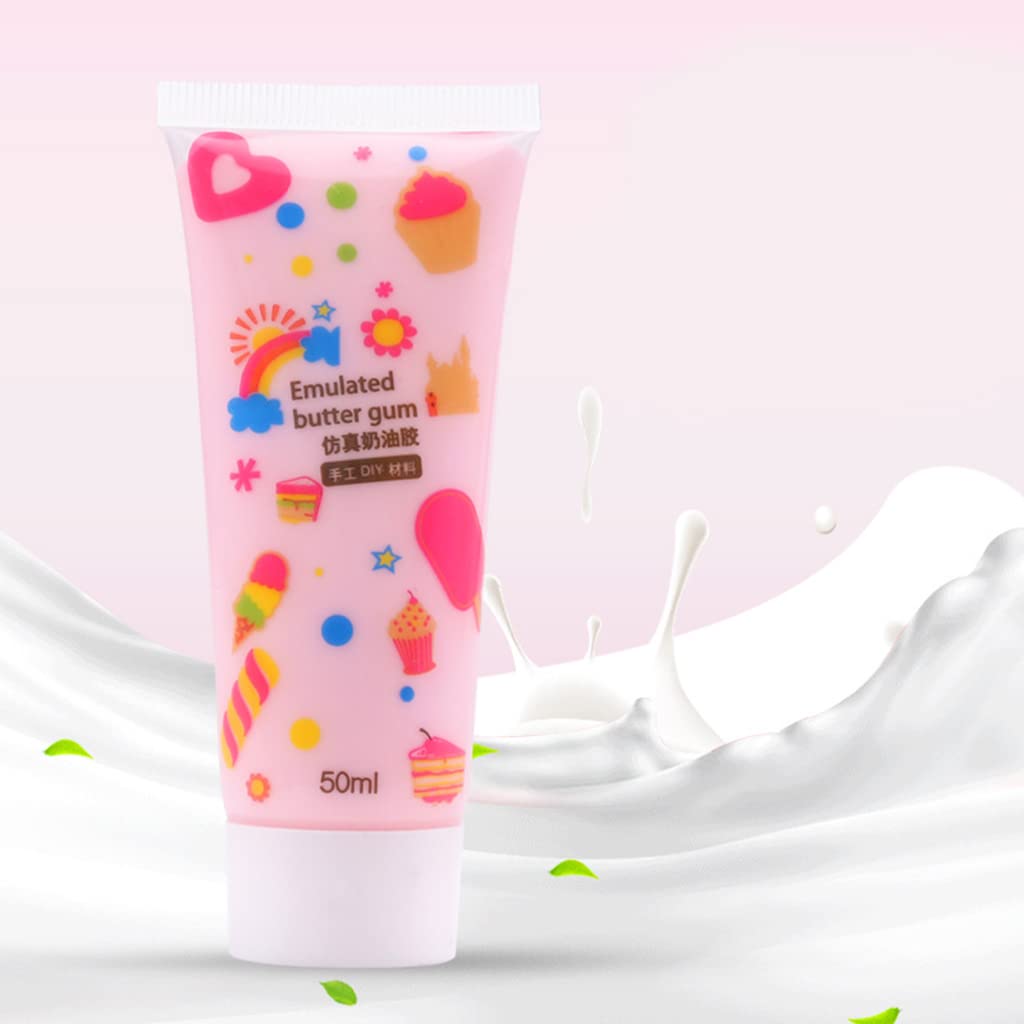 SUNPRETTY 50G Simulation Cream Clay Adhesive Gel Phone Case Diy Fake ...