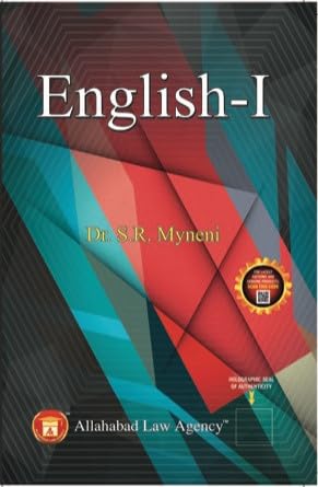 ENGLISH-1 : Dr. S.R Myneni: Amazon.in: Books
