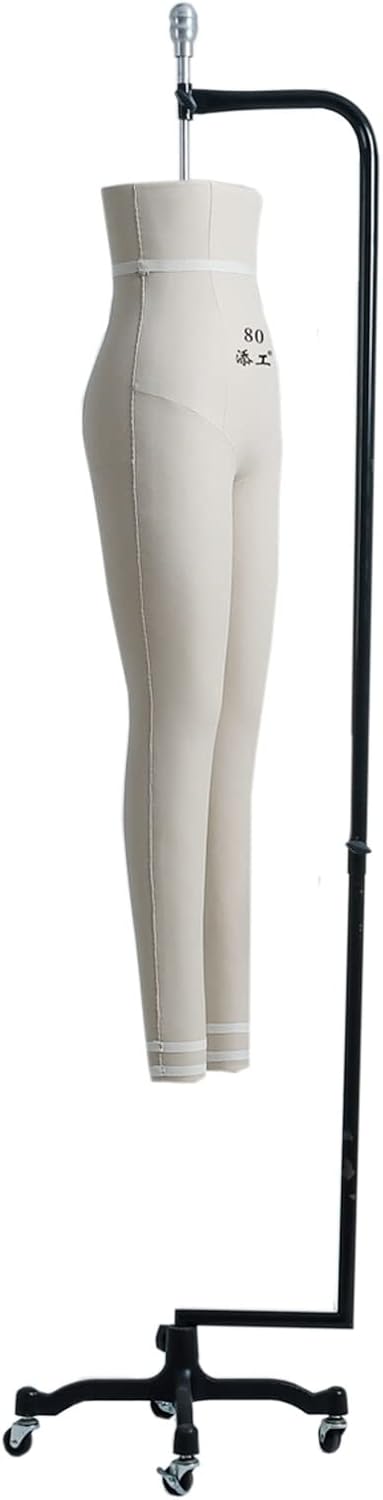 Amazon.com: Women Mannequin Leg Form, Rolling Half Dummy Model Pants ...