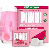 Amazon.com: Plink! Fizzy Electrolyte Drink Tablets for Daily Hydration ...