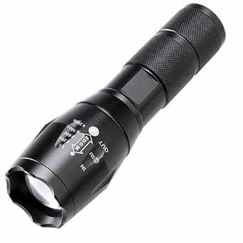 ALI SHIPPING High-Performance Tactical Flashlight, Adjustable Beam ...