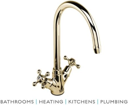 Carron Phoenix Victoria Mono Kitchen Sink Mixer Tap Brass : Amazon.co.uk