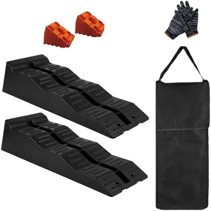 Caravan Levelling Ramp Set, Heavy Duty Motorhome Levelling Ramps for ...