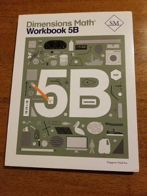 Dimensions Math Workbook 5B: Singapore Math Inc: Amazon.com: Books