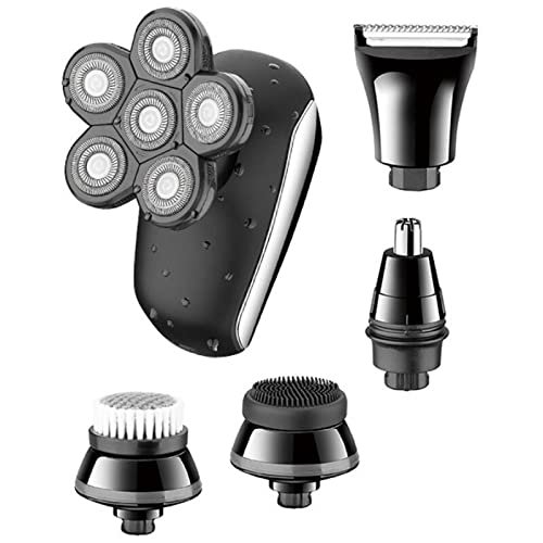 Amazon.com: Head Shavers for Bald Men, Pro 6 blade grooming kit ...