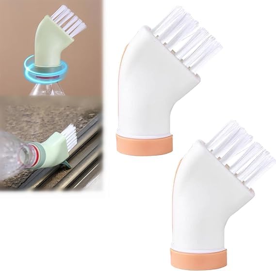 Multi-use Cleaning Brush Can Be Connected to Mineral Water Bottle ...