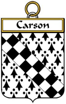 Amazon.com: Carson Family Crest Coat of Arms Mouse Pad : Office Products