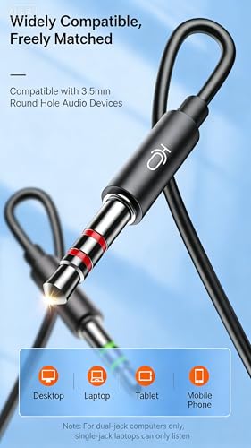 Maine Compact Desktop Computer Headphones with Heavy bass Stereo Dual 3 ...