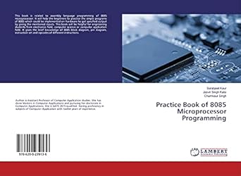 Practice Book of 8085 Microprocessor Programming : Chamkaur Singh ...