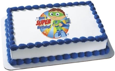 Amazon.com: Super Why Edible Cake Topper Decoration : Grocery & Gourmet ...