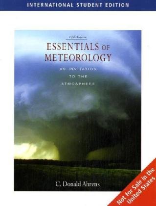 Essentials of Meteorology: Amazon.co.uk: Ahrens, C. Donald ...