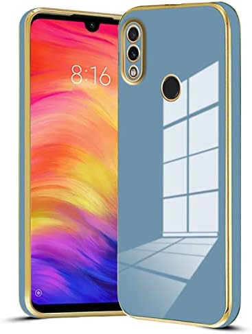 Mr. Case Silicone 6D Chrome Back Cover Case for Redmi Note 7 | Note 7 ...