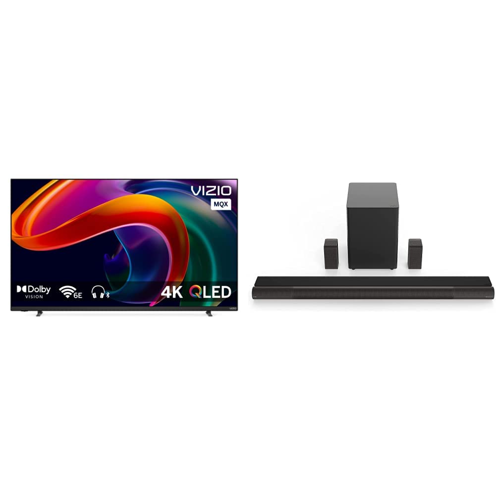 Amazon.com: VIZIO 50-inch MQX Series Premium 4K 120Hz QLED HDR Smart TV ...