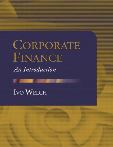 Corporate Finance: An Introduction: An Introduction: United States ...