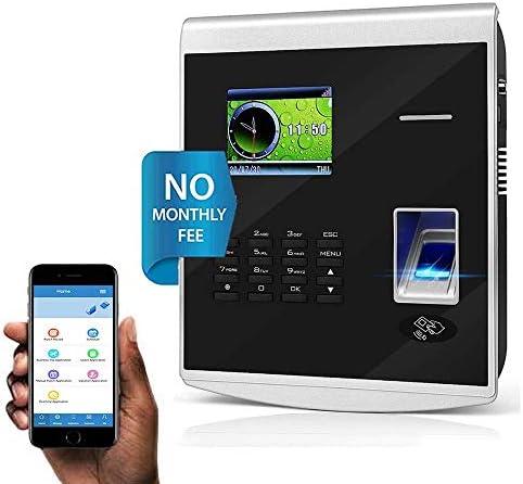 KINGHOS with Embedded Software Time Clocks for Employees Small Business ...