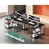 Amazon.com: AODK 53 Inch L Shaped Computer Desk with Drawers, Corner ...