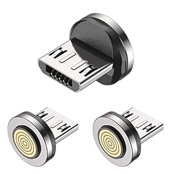 Aripps 9 PIN Micro USB Magnetic Phone Charging Cable Adapter Connector ...