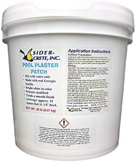 Amazon.com : Pool Patch White Pool Plaster Repair Kit, 10-Pound, White ...