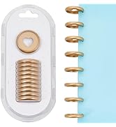 Amazon.com: SOFPLATE 11Pcs 24mm Plastic Loose Leaf Binder Discs Planner ...