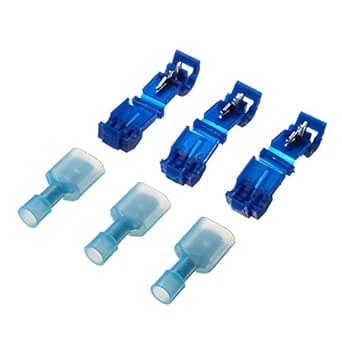 10/20/60pcs Wire Clip Snap Splice Terminals Crimp Wire Connector ...