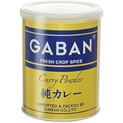 Amazon | 【セット買い】GABAN(ギャバン) GABAN 純カレーパウダー 220グラム (x 1) + GABAN(ギャバン) ガラムマサラ 80g 缶 | GABAN(ギャバン ...