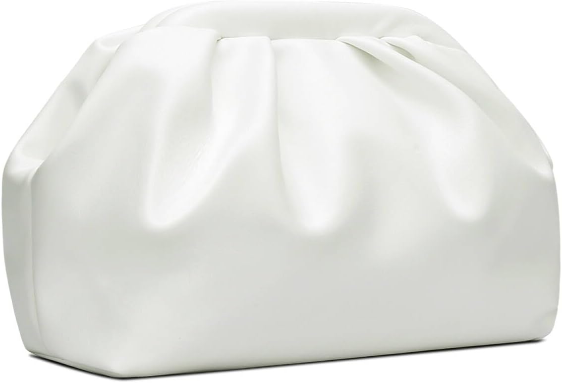 KKXIU Pleated Evening Handbag for Women Formal Clutch Purse with ...