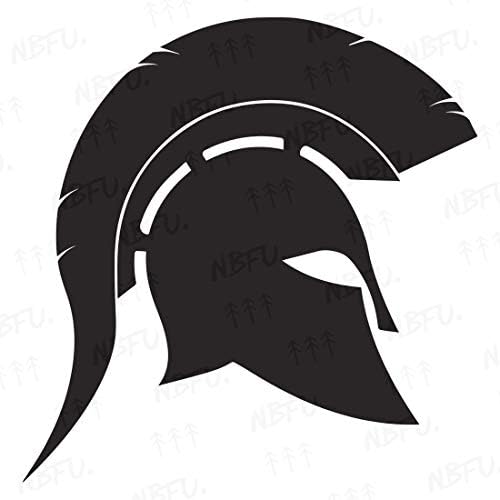 Amazon.com: Dan's Decals Spartan Helmet Decal, 300 Spartans Sticker ...