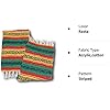 Amazon.com: MEXIMART's® Authentic Mexican Falsa Blanket Hand Woven ...