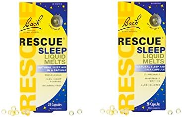 Amazon.com: Bach Rescue Sleep Natural Sleep Remedy Liquid Melts Natural ...