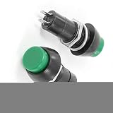 ・ブランド:Aexit・製造元:Aexit・モデル:modle・製造元/メーカー部品番号:f190413ae005317・商品名：パネル取付式押しボタンスイッチ、タイプ：瞬間的、電圧：AC 250V・電流：3A、ボタンの色：グリーン、端子ピ...