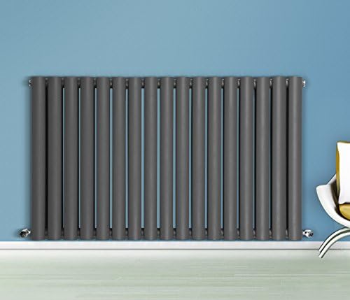 ELEGANT 600x836mm Radiators Flat Panel Horizontal Anthracite Double ...