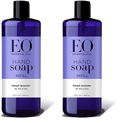 Amazon.com: EO hand soap, french lavender, 32 oz refill, 4-pack, 2 Count