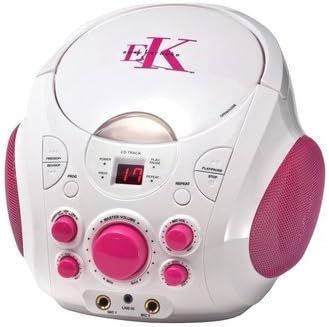 Disney Princess Karaoke Machine CD Player Boombox With Mic & 16 Songs ...