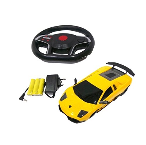Gravity Sensing Remote Control Steering car 1:22(Yellow) : Amazon.in ...