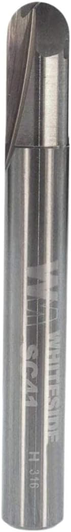 Whiteside Router Bits 1404B Round Nose Bit with Bearing - Edge ...