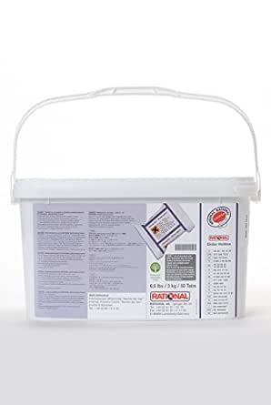Rational 56.00.211 Rinse Aid Tablets (Pack of 50) : Amazon.co.uk: Grocery